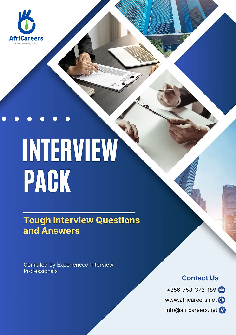 Interview Booklet | Questions & Answers | Buy Now@Ugx10,000